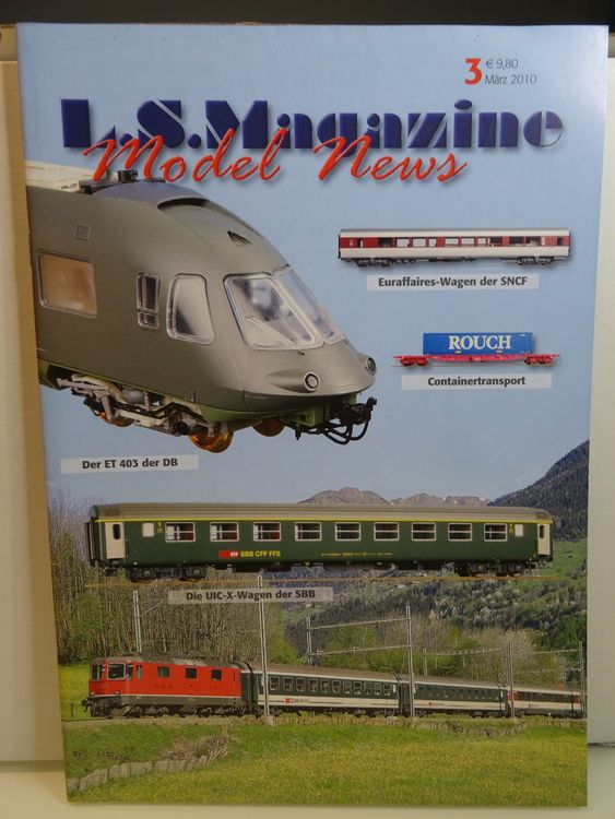 LS-Magazine Model News 3/2010 Top Zustand! (Gebraucht) in Teufen AR für ...
