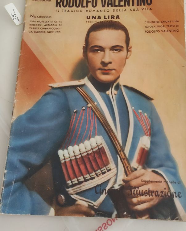 Rodolfo Valentino: Roman Illustré Vintage (D'occasion) à Prilly pour ...