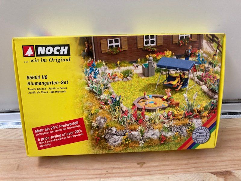NOCH H0 65604 Blumengarten-Set (Neu und originalverpackt) in Brislach ...