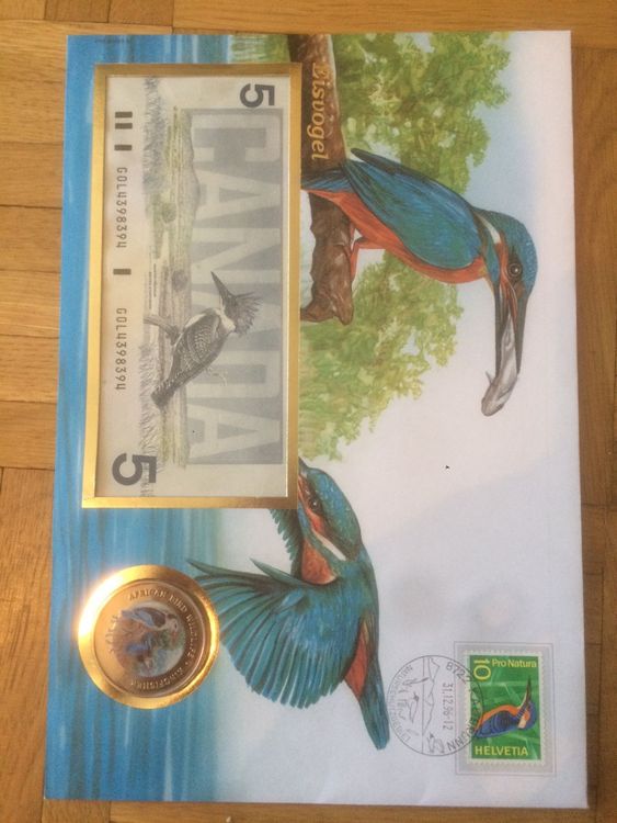 Banknotenbrief mit Münze - Canada (Neu und originalverpackt) in Muralto für CHF 17.5 – mit ...