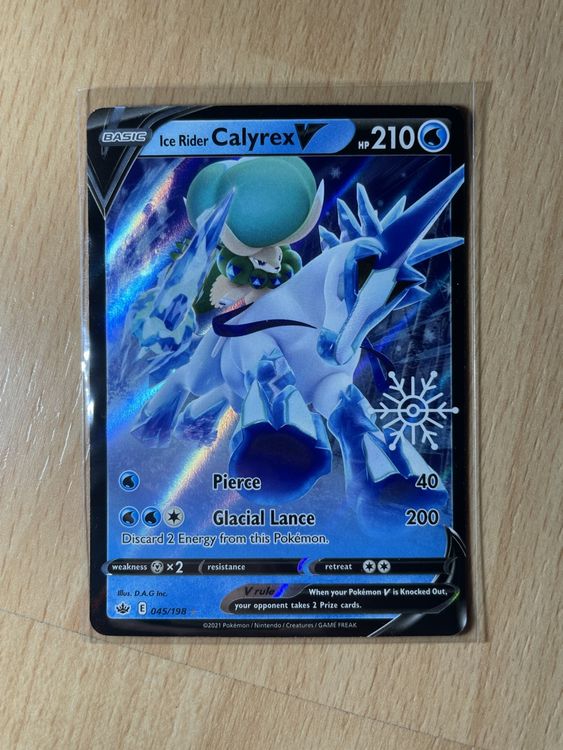 Pokemon ice rider calyrex V | Kaufen auf Ricardo