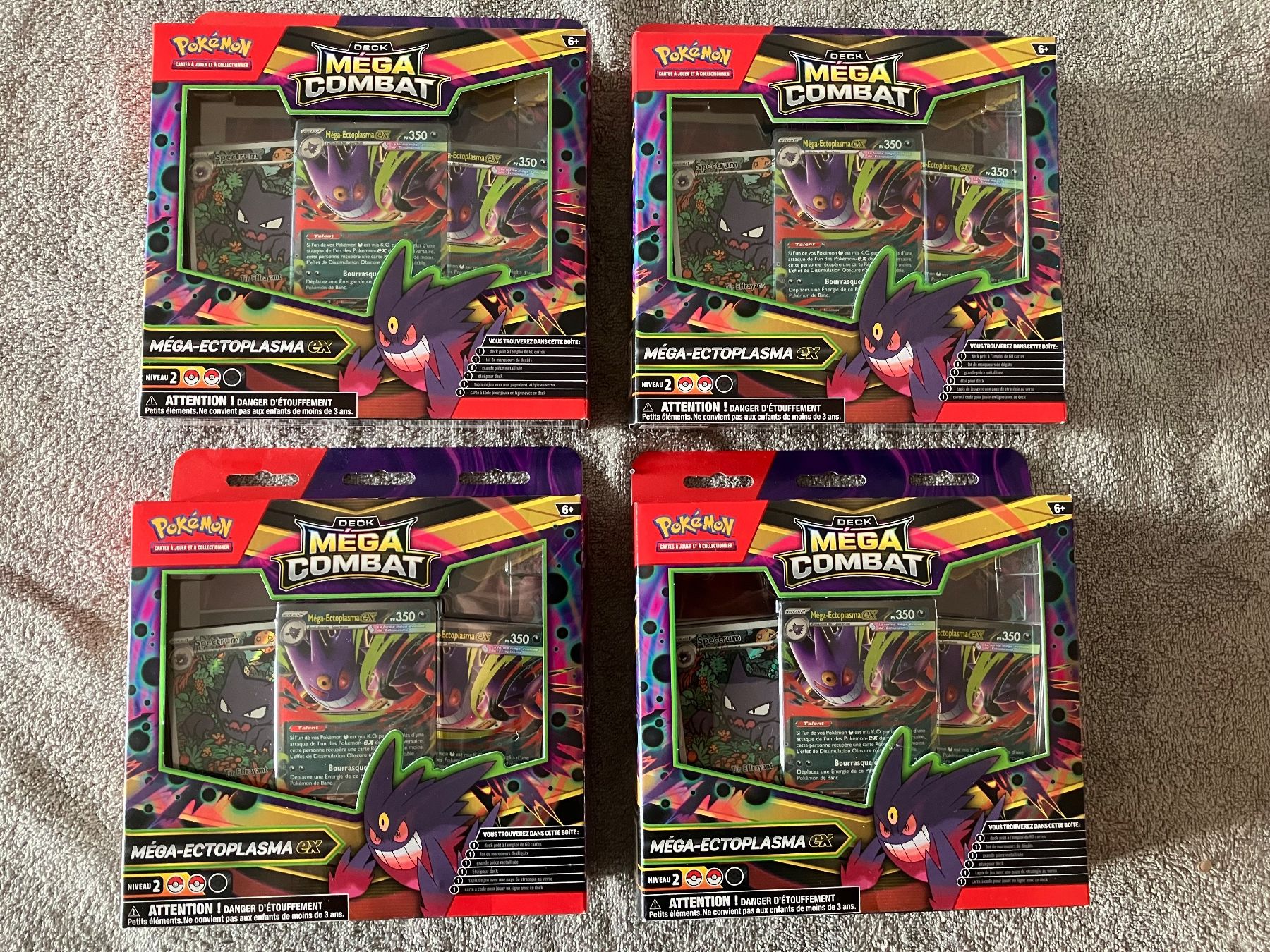 Pokémon 4x mega electoplasma ex deck combat « FR » (Neu und ...