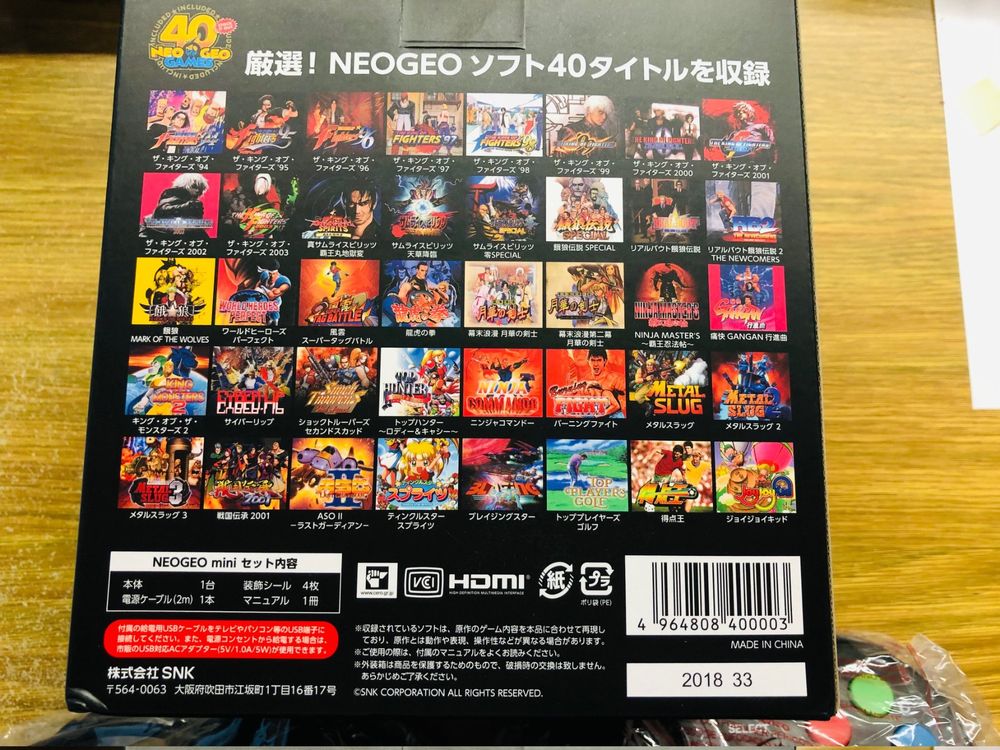 Neo Geo Mini SNK 40th Import Jap NEW (Gebraucht) in Giubiasco für CHF ...