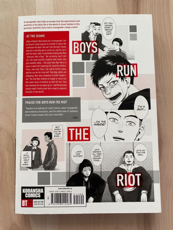 Manga Boys Run the Riot Vol. 1 | Kaufen auf Ricardo