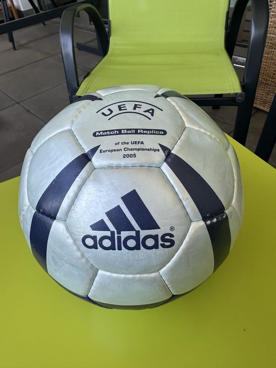 Adidas Euro 2005 EM Roteiro Fussball Ball UEFA Size 5 FIFA (Gebraucht ...