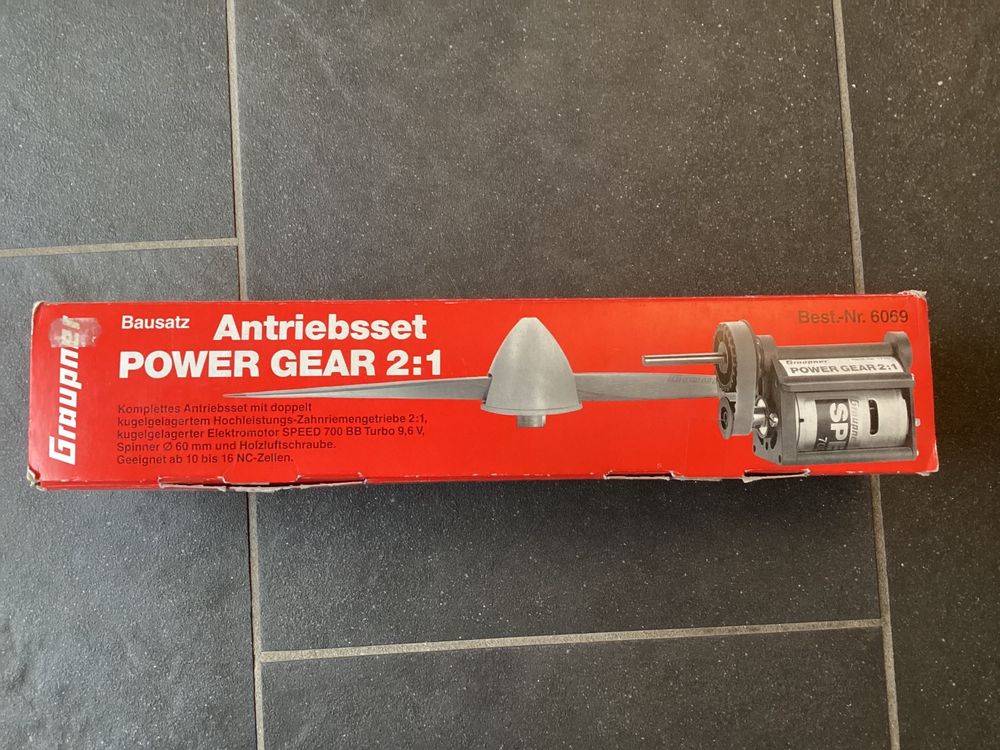 Graupner Antriebsset Power Gear 2:1 Best.- Nr 6069 (Neu und ...