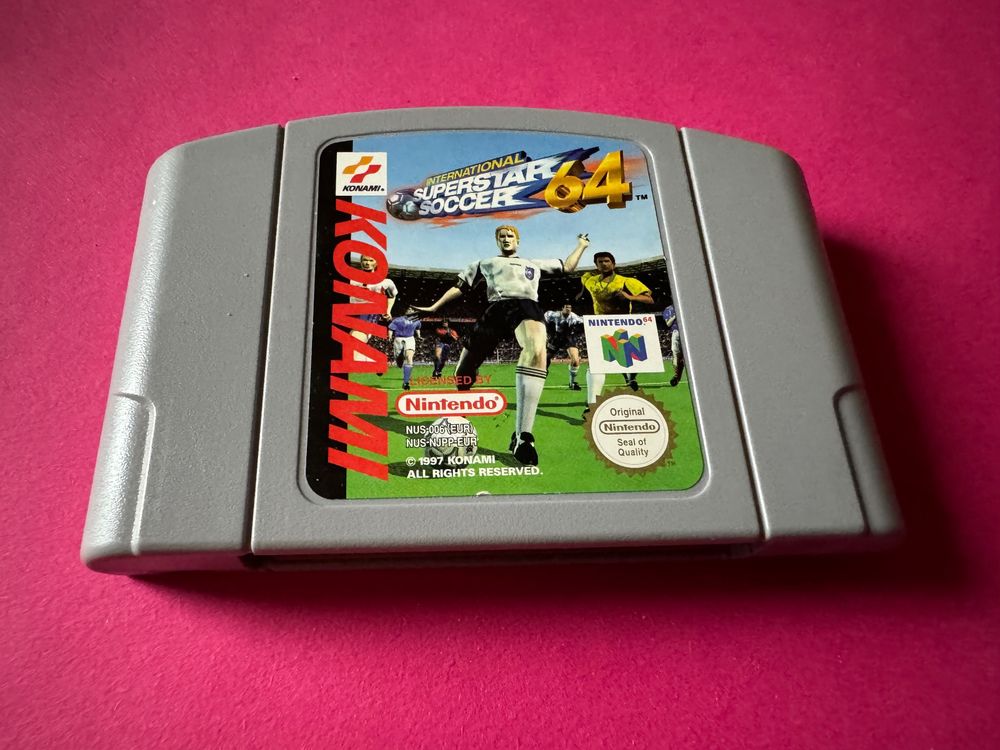 ISS INTERNATIONAL SUPERSTAR SOCCER SPIEL FÜR NINTENDO 64 | Kaufen auf ...