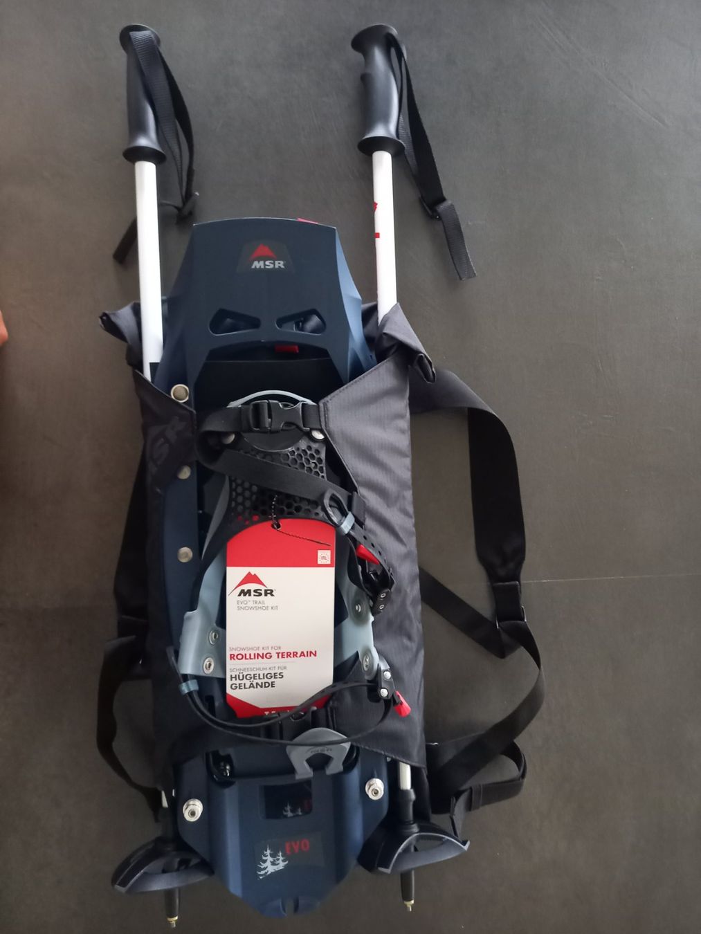 Kit raquettes à neige MSR avec sac-à-dos et bâtons (Neuf avec emballage ...