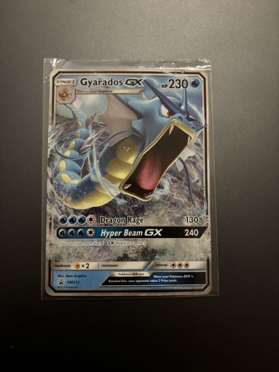 Carta Pokémon Gyarados GX Promo - Perfect Condition (Nuovo (secondo la ...