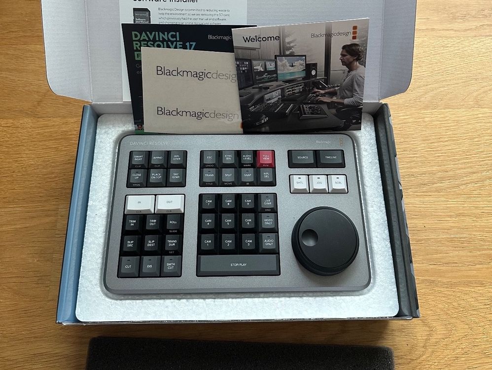 Blackmagic Design Speed Editor für DaVinci Resolve (Neu (gemäss ...