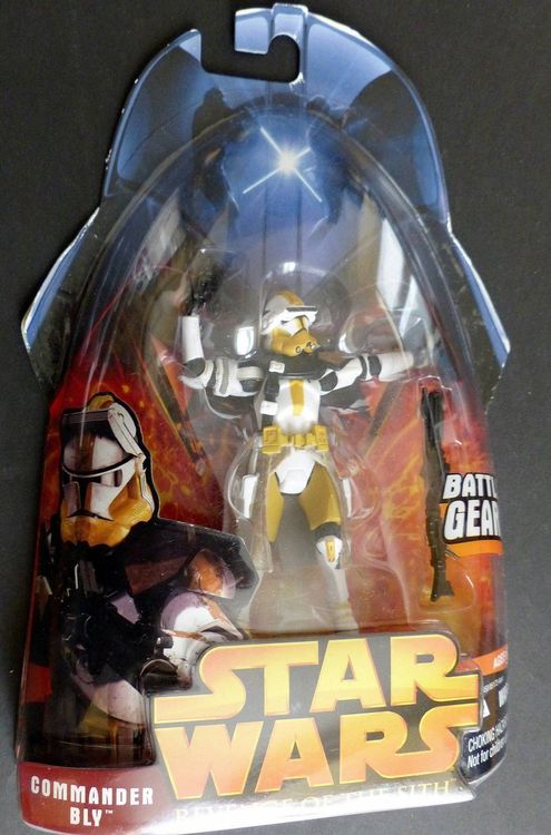 STAR WARS COMMANDER BLY BATTLE GEAR REVENGE SITH 2005 (Neu und ...