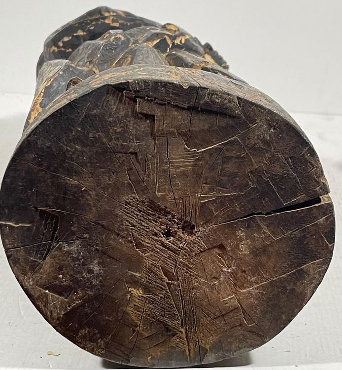 Grosse Antike Heilige Handgeschnitzte Priester aus Holz (Gebraucht) in Root für CHF 120 – mit ...