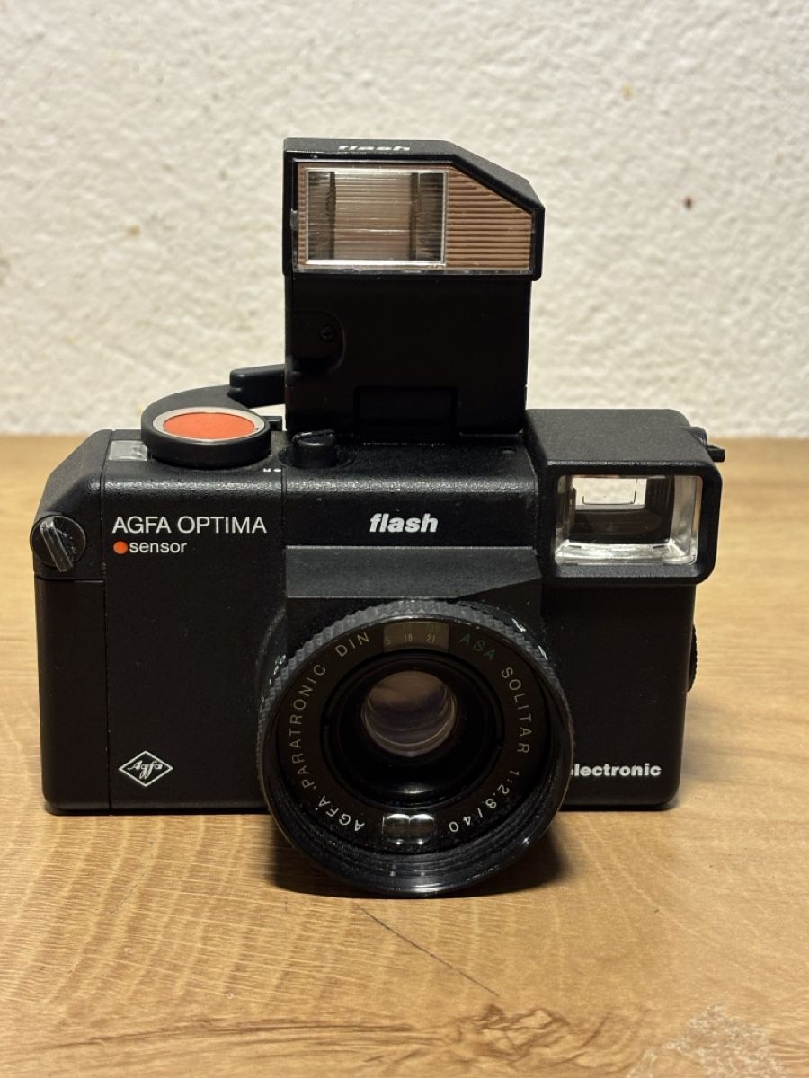 Agfa Optima Sensor Flash Analogkamera (deutsche Herstellung) (Gebraucht ...