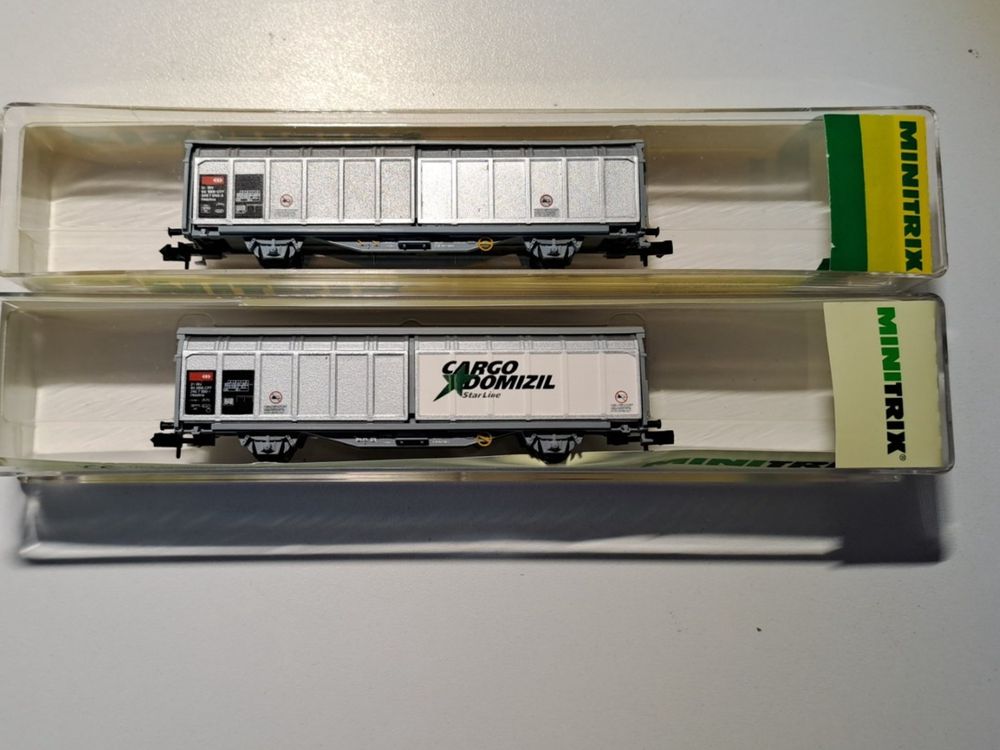 SBB Minitrix Schiebewandwagen - Spur N (Neu und originalverpackt) in ...