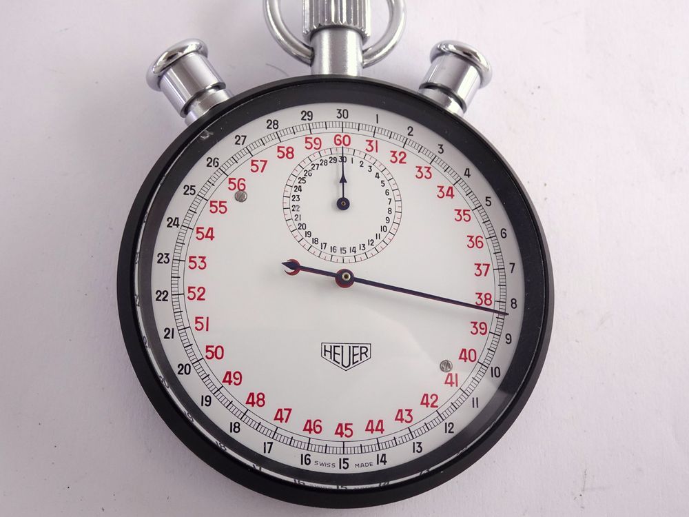 HEUER RATTRAPANTE 1970ER 30 MIN. HANDAUFZG VAL. 57 STOPPUHR | Kaufen ...