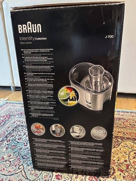 Extracteur de jus BRAUN (D'occasion) à Corcelles-Chavorn pour CHF 100 ...