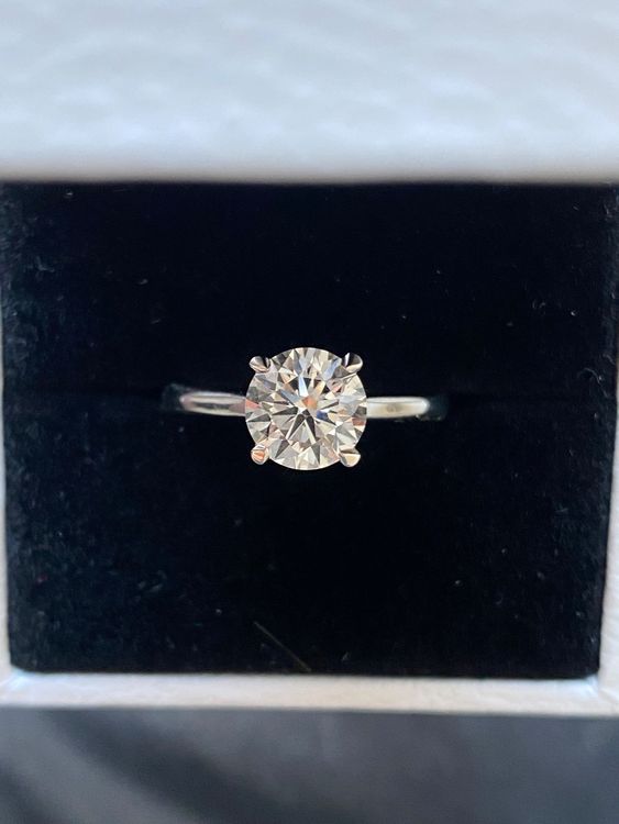 Verlobungsring Diamant 1.61ct, D, ID, VS1, IGI Solitaire Gia (Gebraucht) in St. Gallen für CHF ...