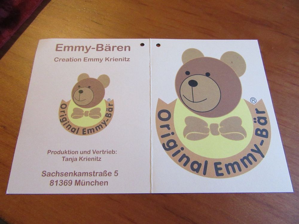 Teddy 1-Pfennig Bär von Emmy Krienitz, Nr. 676 von 2001 Ex. | Kaufen ...