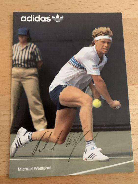 Autogrammkarte Michael Westphal Tennis Davis Cupsieger 1988 (Gebraucht) in Greifensee für CHF 10 ...