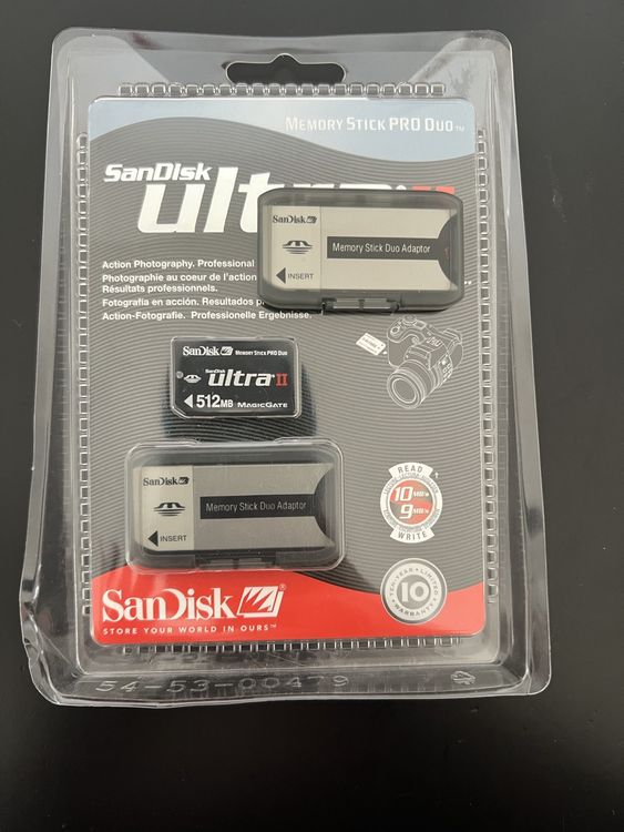 Memory Card San Disc x 2 512 MB (Neu (gemäss Beschreibung)) in für CHF ...