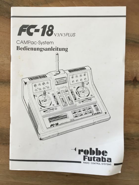 Robbe Futaba FC - 18 Fernsteuerung (Gebraucht) in für CHF 21 – mit ...