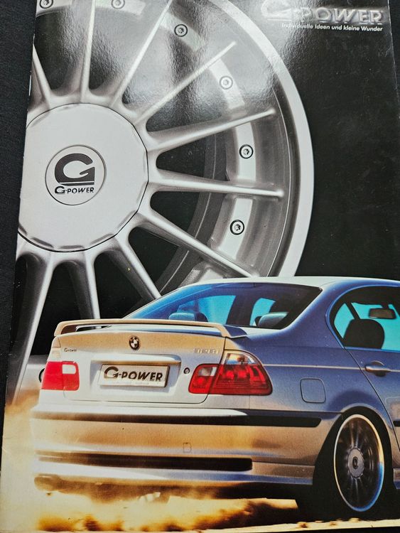 G Power BMW E30 E36 E46 E34 E39 Z3 Prospekt 2000 xb (Gebraucht) in Flawil für CHF 24 – mit ...
