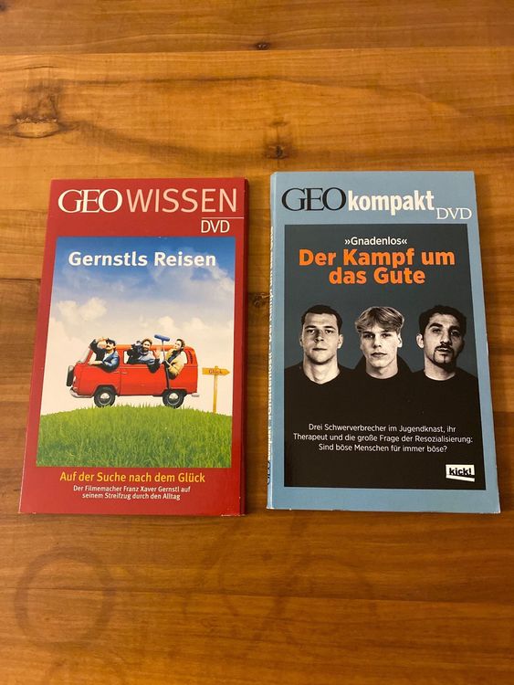 2 DVDs, GEO Wissen/ Kompakt: Glück & Gnadenlos (Neu (gemäss ...