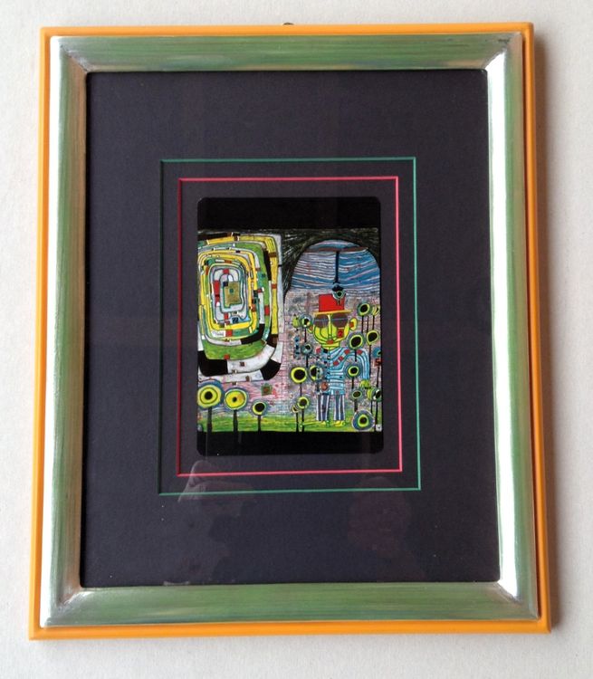 Hundertwasser Friedensreich: Kunstdruck, gerahmt (Gebraucht) in Alpnach Dorf für CHF 65 – mit ...