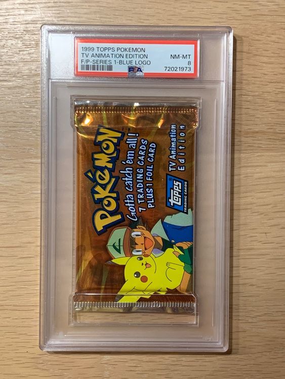Pokemon Topps 1999 Booster Grading PSA 8 | Kaufen auf Ricardo