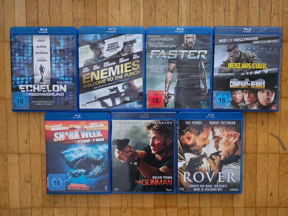 7 Blu-ray Filme - Diverse Genres (Gebraucht) in Dübendorf für CHF 1 – mit Lieferung auf Ricardo ...