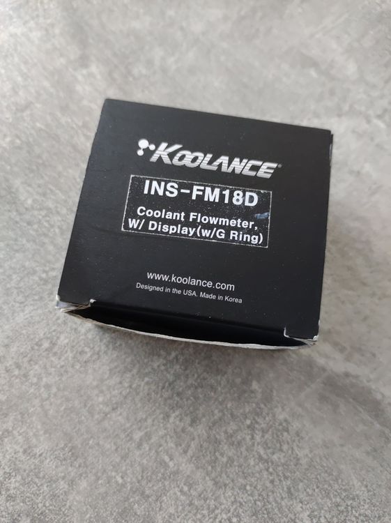 Koolance Durchflusssensor INS-FM18D G1/4 mit Display (Neu und originalverpackt) in Bulle für CHF ...