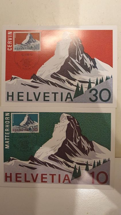 Maximumkarten Matterhorn (Gebraucht) in Arni AG für CHF 5 – mit Lieferung auf Ricardo kaufen