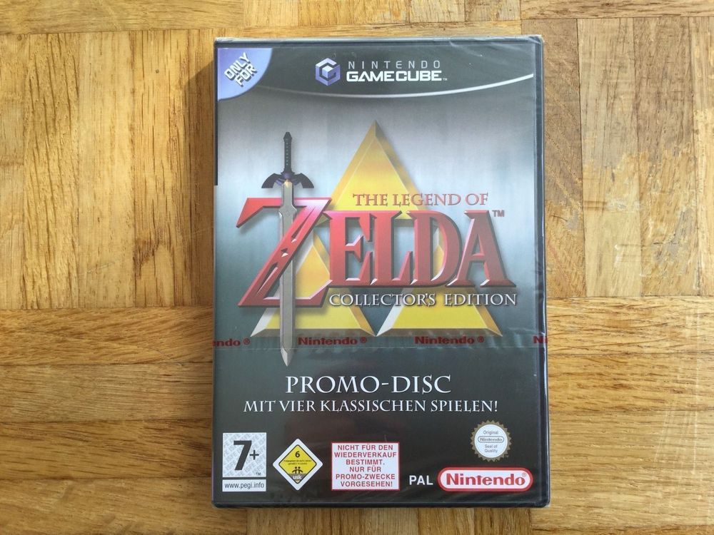 Zelda Promo Disc Collectors Gamecube Neu (Neu und originalverpackt) in ...