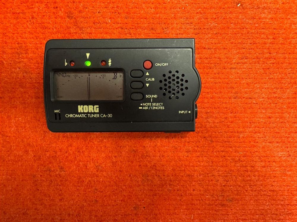 KORG CA-30 CHROMATIC TUNER | Kaufen auf Ricardo
