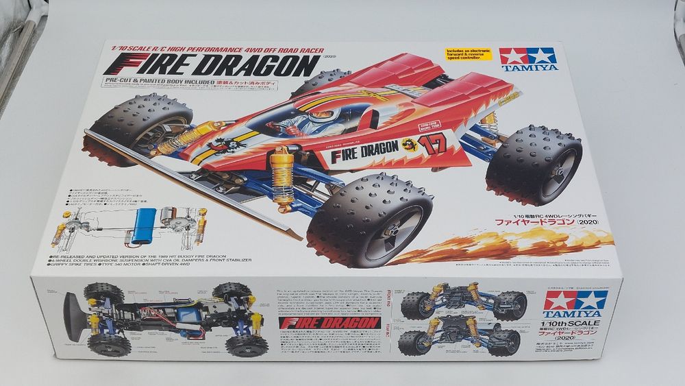 TAMIYA Fire Dragon + ESC TBLE02S (47457 / 2020) (Neu und ...