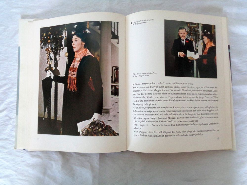 Mary Poppins - Chocolat Tobler 1964 / Buch komplett (Gebraucht) in ...