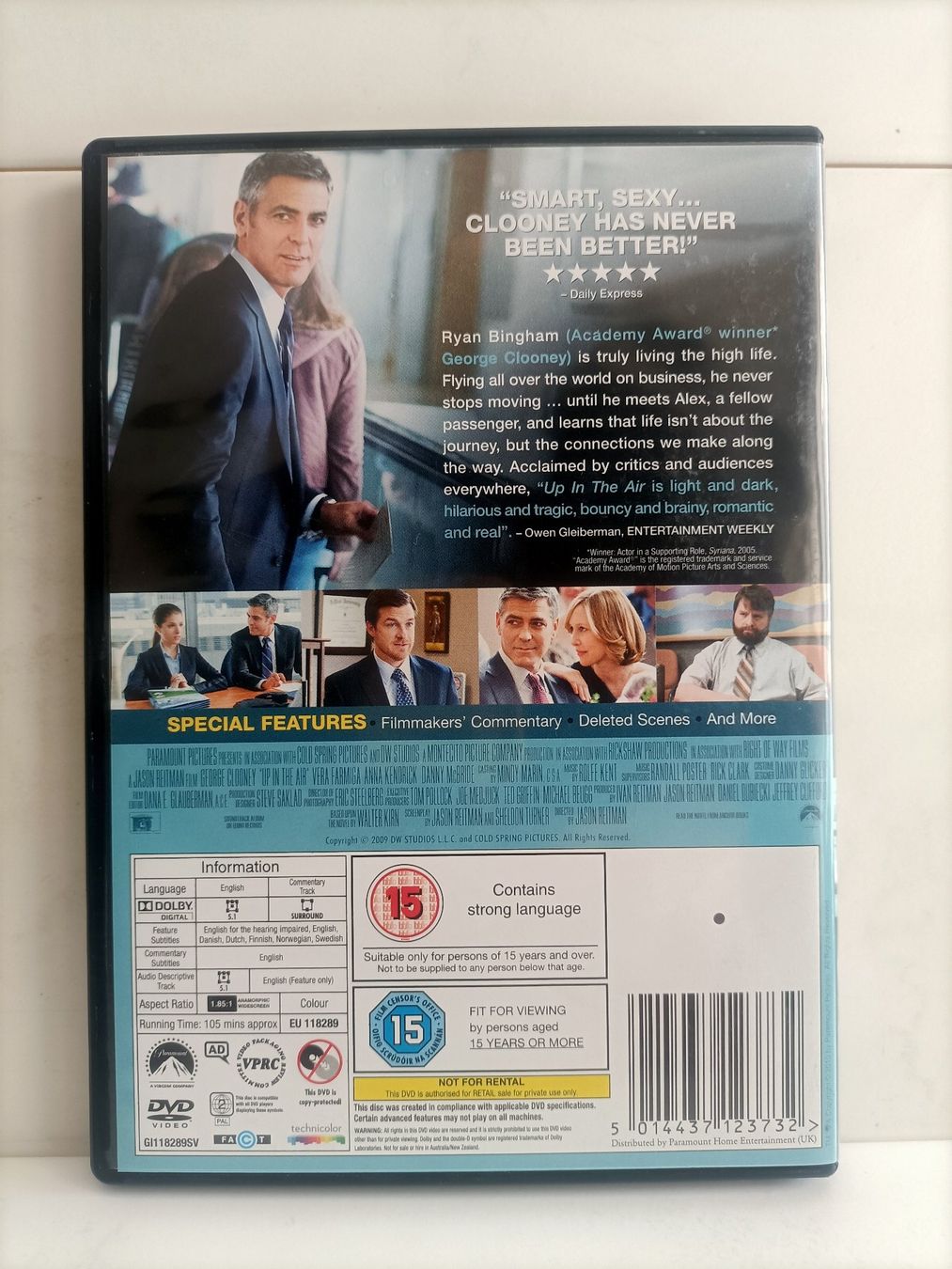 DVD Up in the air (uk) George Clooney Vera Farmiga (Gebraucht) in crans ...