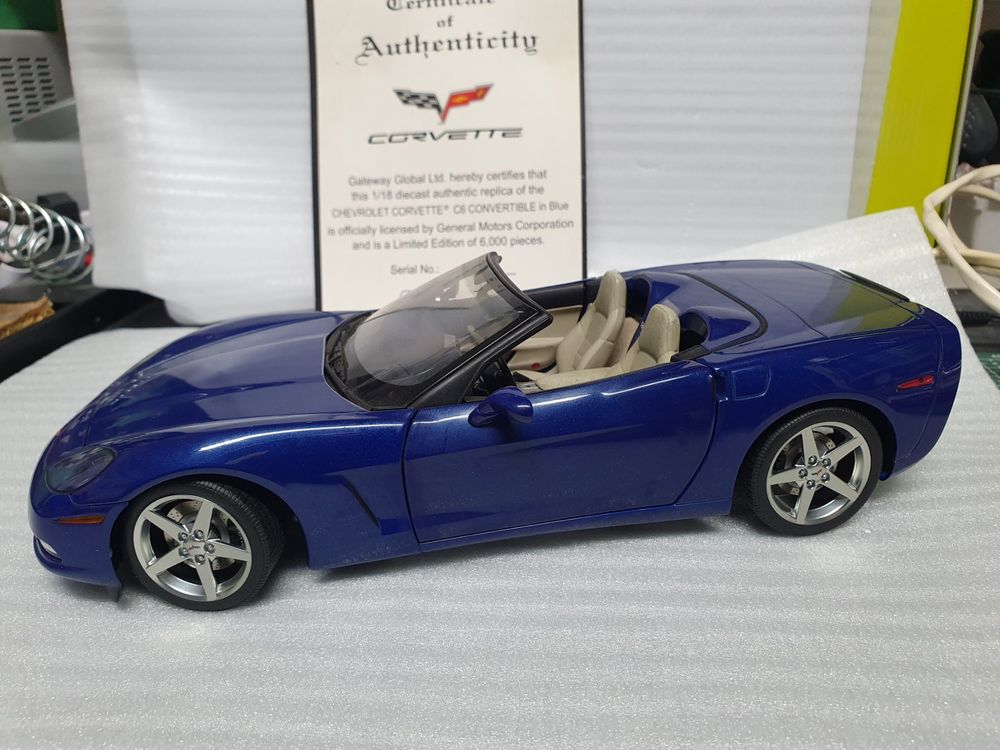Modell Chevrolet Corvette C6, AUTOart , 1:18 (Gebraucht) in ...