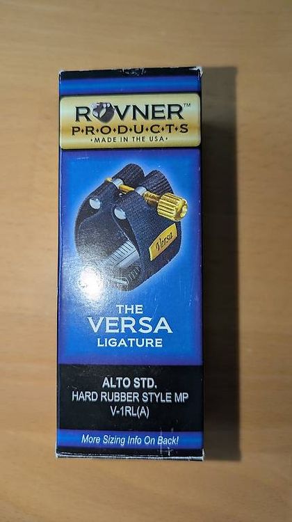 Ligatur Rovner Typ V-1RL (A) für Es Alto-Saxophon (Gebraucht) in Stäfa für CHF 40 – nur Abholung ...