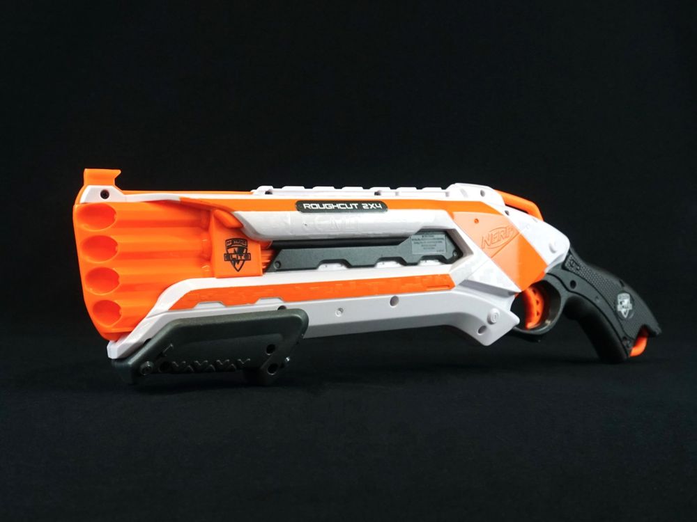 NERF Pump-Action Blaster 2x4 (Gebraucht) in Pratteln für CHF 1 – mit ...