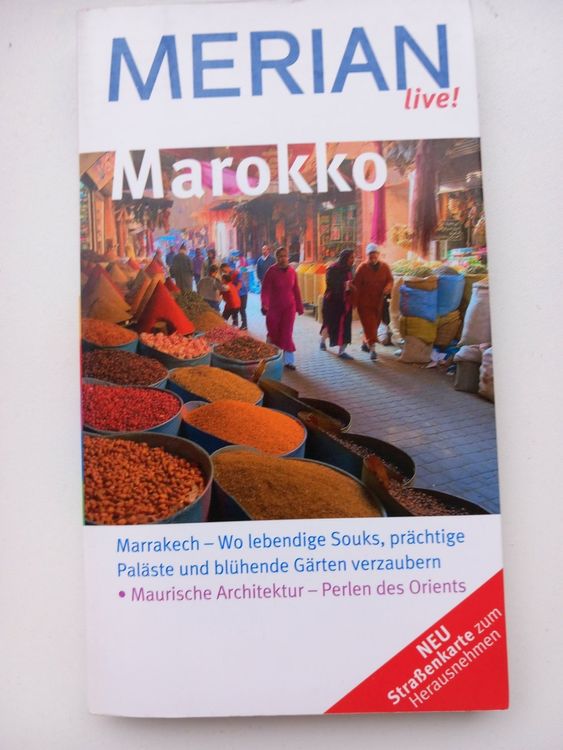 Reiseführer MERIAN live! Marokko mit seperat. Strassenkarte (Neu und ...