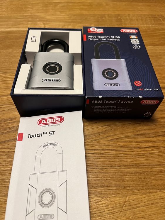 ABUS Schloss mit Fingerprint | Kaufen auf Ricardo