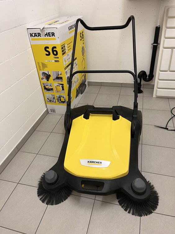 Karcher Kehrmaschine Rad Blockiert