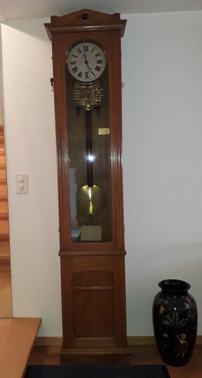 Standuhr J.G.Baer Sumiswald - Mutteruhr Bahnhof Thun SBB | Kaufen auf ...