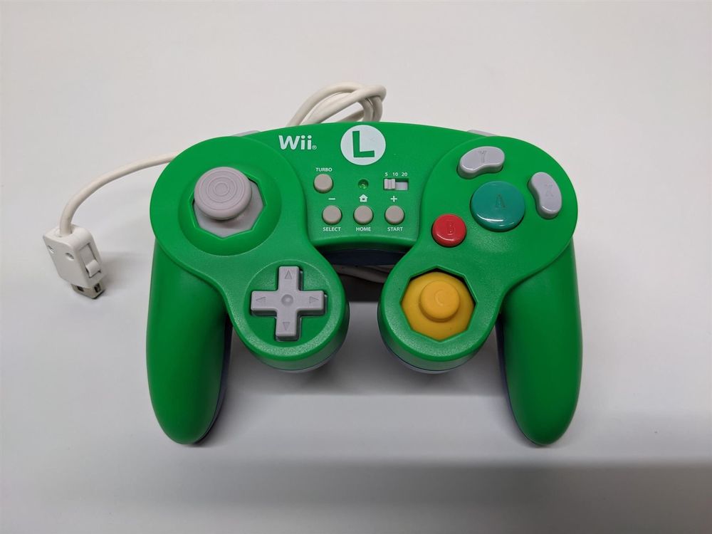 Wii Gamecube-Controller, Luigi-Design | Kaufen auf Ricardo