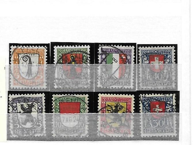 PJ 1923 + 1924 gest. Kat: CHF 85.- (Gebraucht) in Basel für CHF 3 – mit Lieferung auf Ricardo kaufen