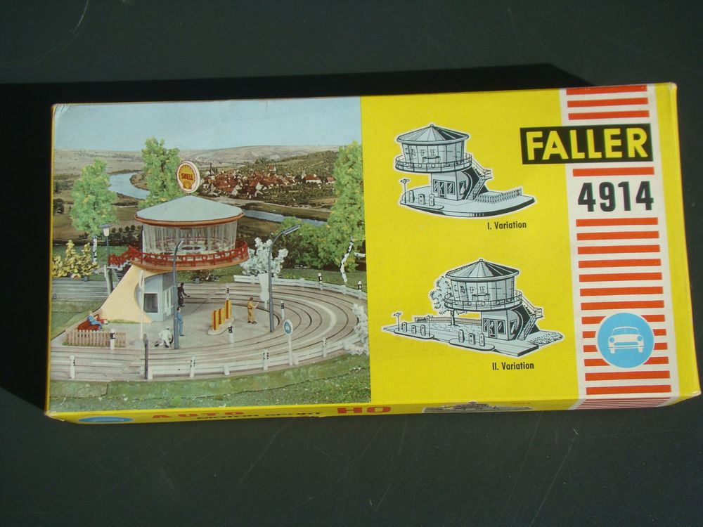 Faller Auto Motor Sport AMS 4914 Rundcafe ovp sehr selten (Neu (gemäss ...