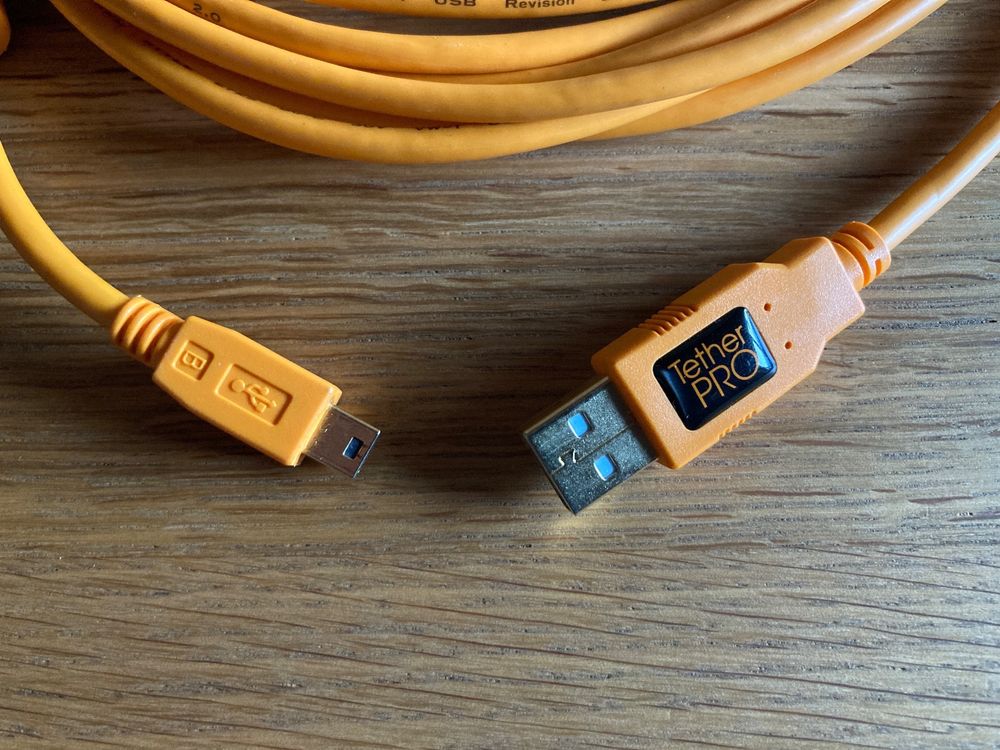 Tether Tools TetherPro Kabel - USB Kabel USB A - USB mini B | Kaufen ...