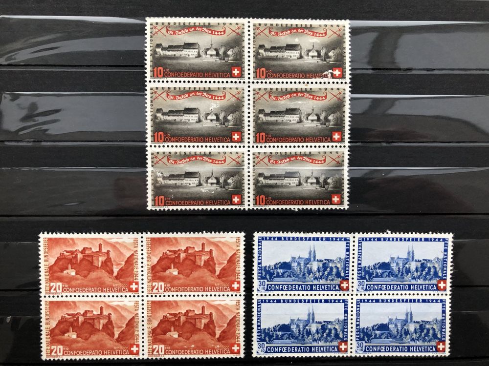 Pro Patria 1944, postfrische 4er Blocks | Kaufen auf Ricardo