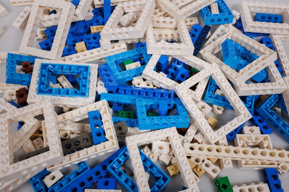 0.5kg - LEGO Technic/Technik Steine (Kiloware) | Kaufen auf Ricardo